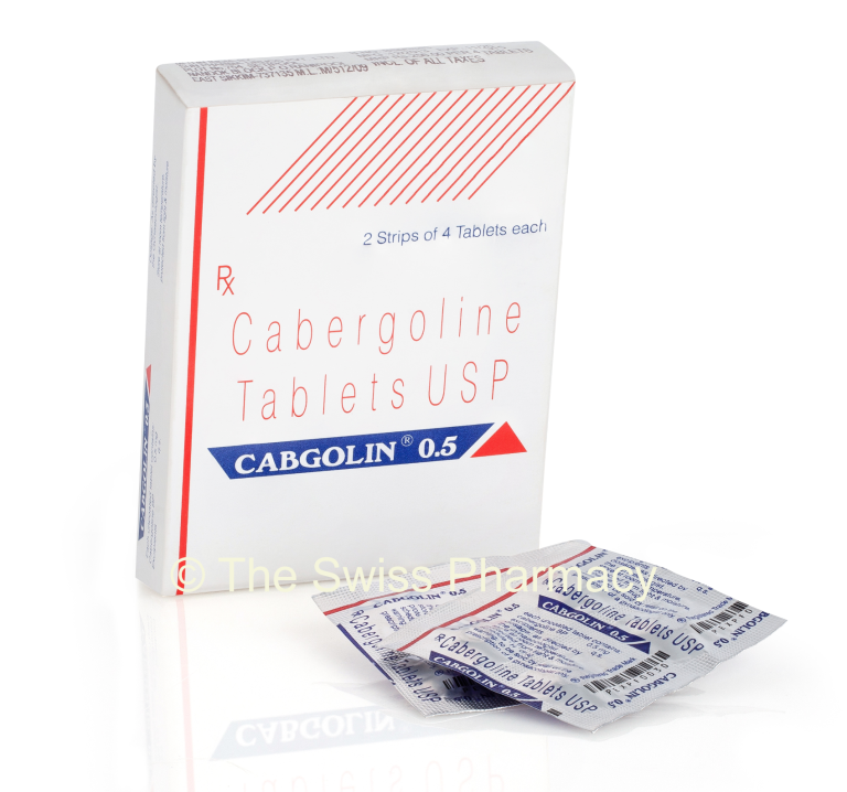 Cabgolin Tablets 0.25mg & 0.5 mg | Side Effects | Buy at $2.25