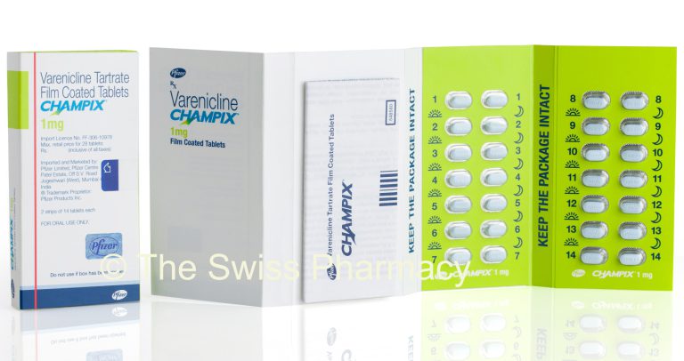 Champix Starter Pack | Varenicline tartrate 0.5 mg & 1 mg Tablets